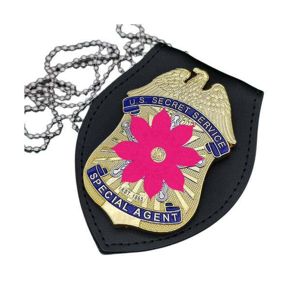 America Metal Badge, Secret Service/USSS Badge, Cosplay Video Prop ...