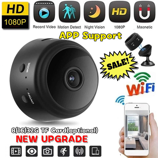 New Hot HD 1080P Portable Home Security Cameras Covert Cam Spy Camera ...