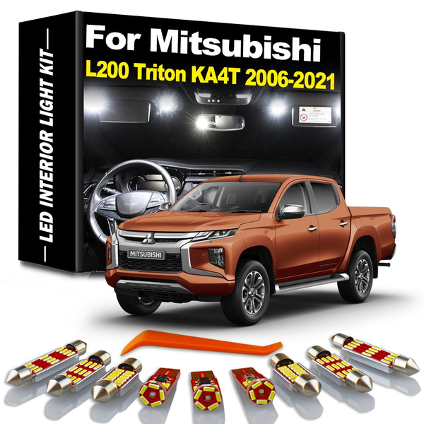 11Pcs Canbus LED Interior Map Dome Light Kit For Mitsubishi L200 Triton ...