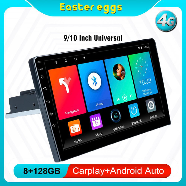 9-10 Inch 1 Din Android Universal Car Multimedia Player FM Radio Gps ...