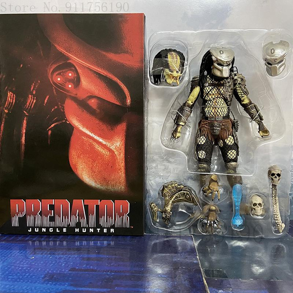 Predator Ultimate Jungle Hunter Action Figure NECA Predator Deluxe Pack ...