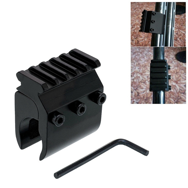 Picatinny Rail Flashlight Laser Hunting Scope Mount Base Adapter ...