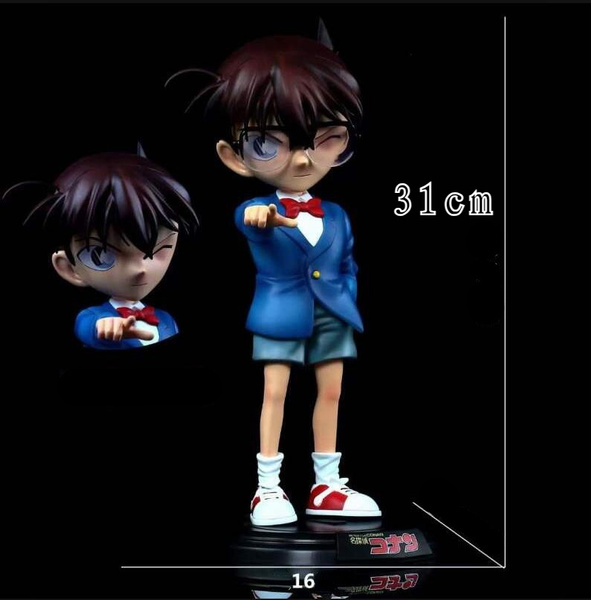 Japanese Animation Detective Conan Action Figure Conan with Culprit PVC ...