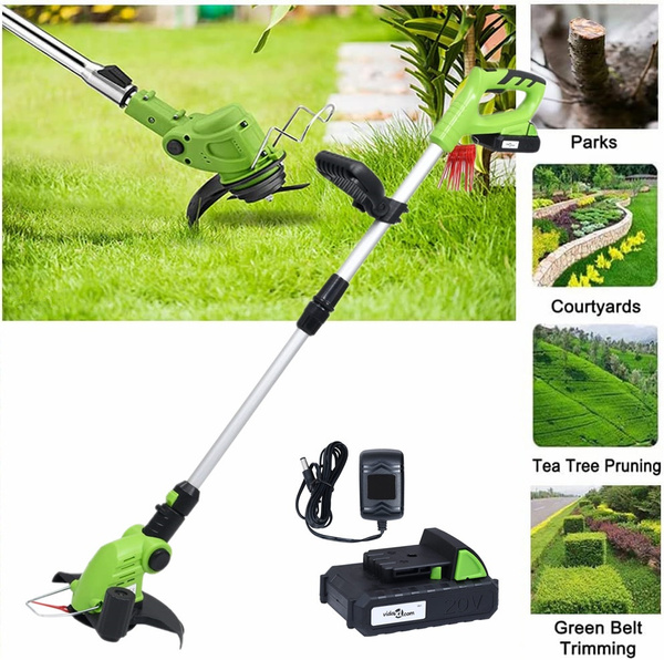 Electric Lawn Edger Cordless Grass String Trimmer Cutter | Wish