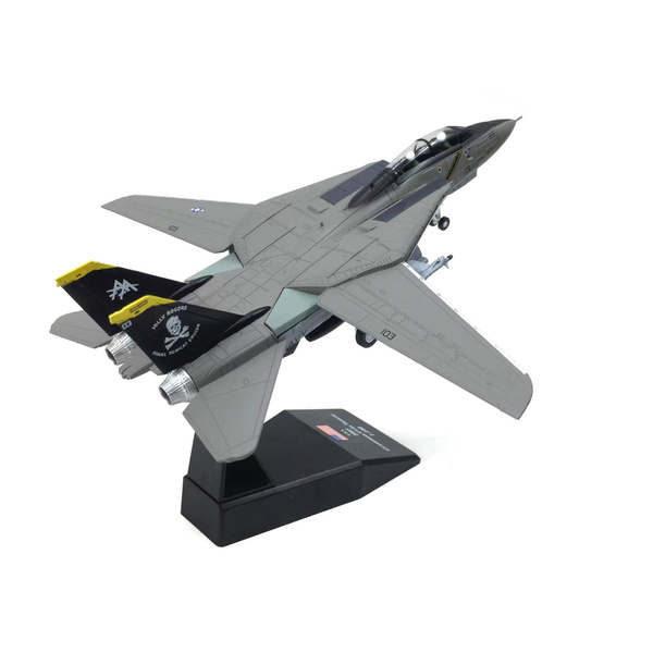 1: 100 ns model American F-14 Tomcat fighter simulated alloy airplane ...