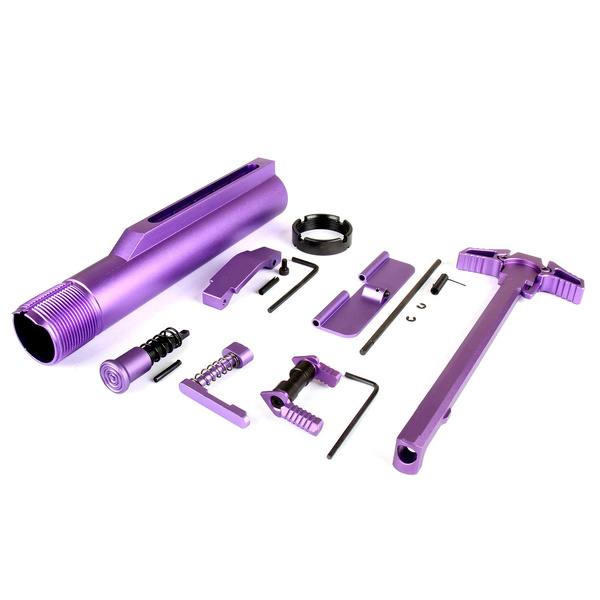 PURPLE Color Suit combination Buffer Tube Grip combo for .223/556 | Wish