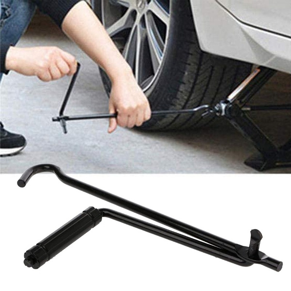42CM Foldable Car Hand Jack Rocker for Car Jack Folding Handle Scissor ...