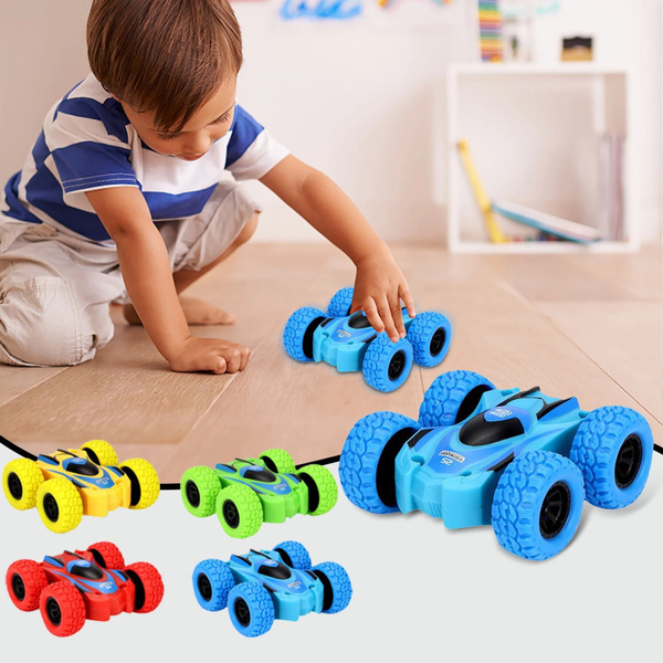 Kids Toy Car Fun Double-Side Vehicle Inertia Safety Crashworthiness and ...