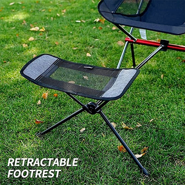 Portable Folding Retractable Footrest Leg Rest Camping Chair Kit for ...