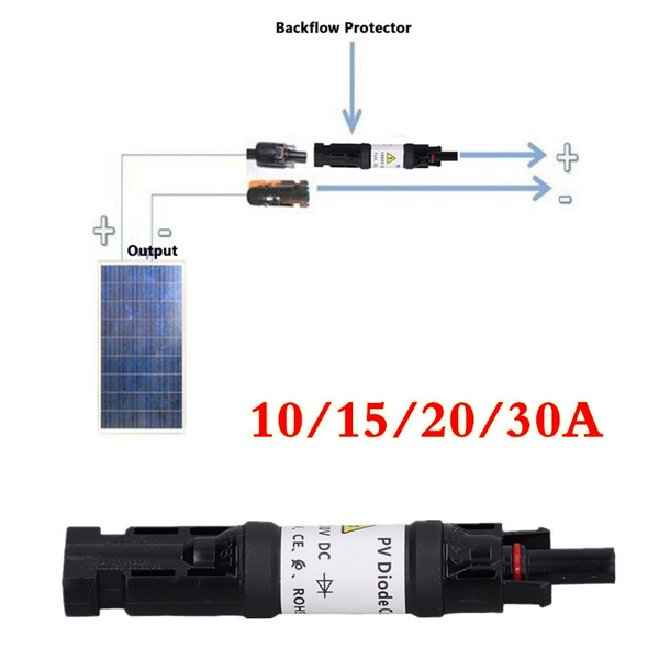 Solar PV Connector Male Female IP67 Waterproof Panel Cable Blocking ...