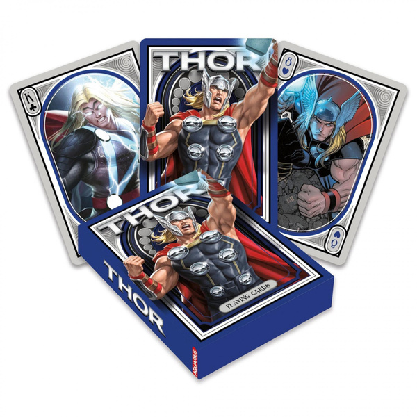 Marvel Comics Thor Art Nouveau Deck of Playing Cards | Wish