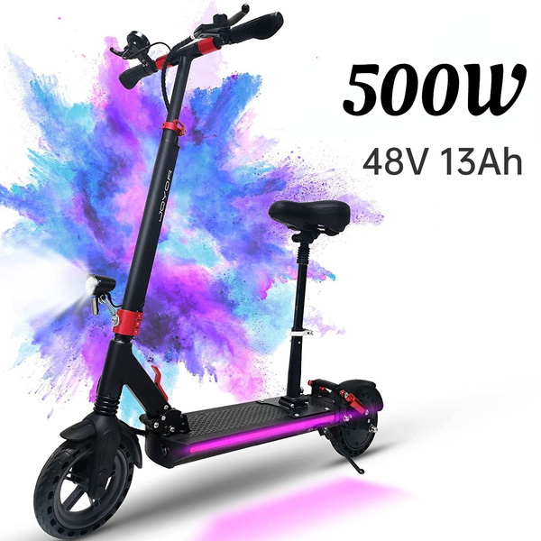 Electric Scooter for Adults, 500W motor, Max Speed 24 MPH and 35 Miles ...