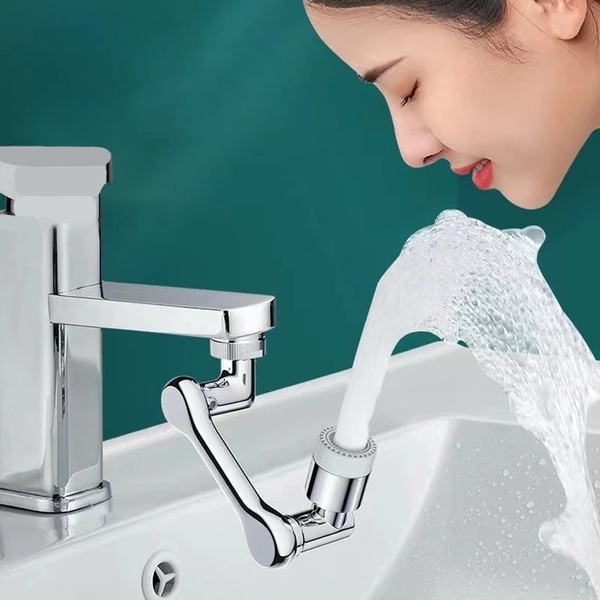 1080° Swivel Sink Faucet Aerator Big Angle Spray Aerator Dual Function