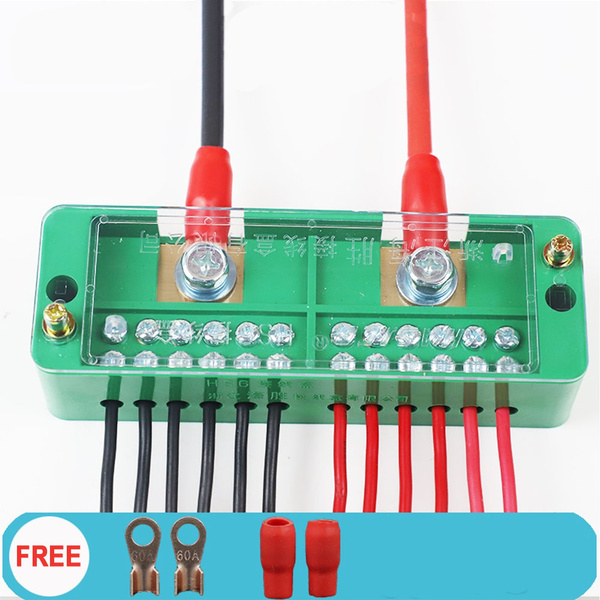 Single Phase Wire Terminal Box Household Distribution Box Terminal Row 220v Junction Box Wish