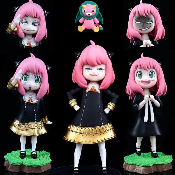 Spy X Family Figure Anya Forger Action Figures Anime Figure Cartoon ...