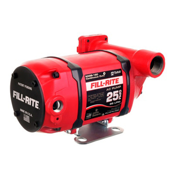 fill-rite-120-v-25-gpm-foot-mount-fuel-transfer-pump-pump-only-used