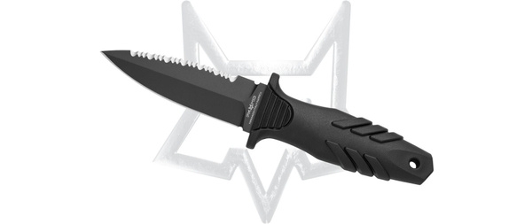 Fox Knives Elementum Dagger FX-647S Black N690Co Stainless ...
