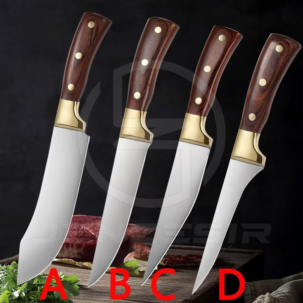 Boning Knife Butcher Knife Chef Knife Kitchen Knives Sharp Blade Slicer ...
