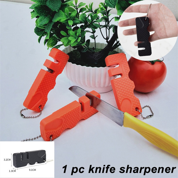 Multifunction Keychain Mini Outdoor Portable Knife Sharpener Kitchen ...