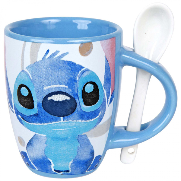 Disney Stitch Ceramic Espresso Mug with Spoon | Wish