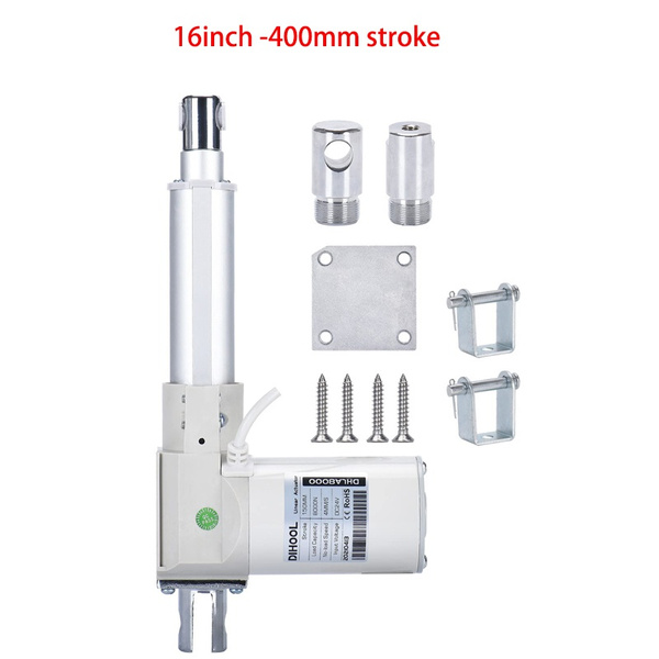 10" Linear Motion Actuator 400mm Stroke Electric Stroke DC12V Motor ...