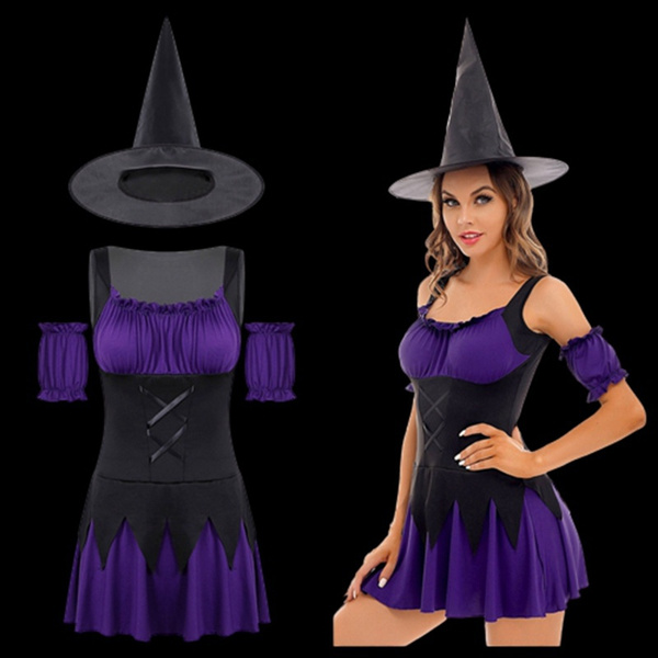 Halloween Medieval Cosplay Costume Witch Costume Witch Role Play ...