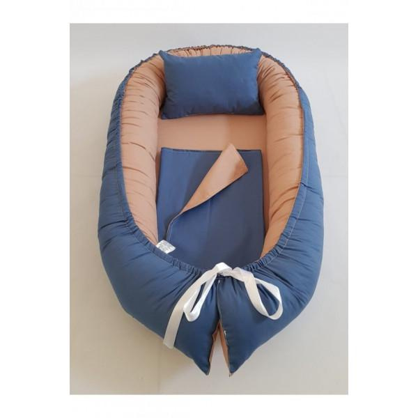 Indiigo Brown Babynest Baby Nest With Blanket | Wish