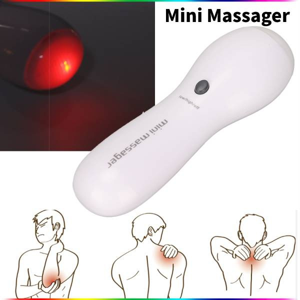 Massager Acupoint Massaging 2 Gears Mini Cordless ABS Wand Vibrators ...