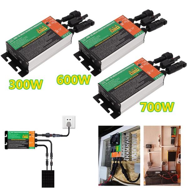 Solar Micro Inverter 230V Waterproof MPPT Grid Tie Micro Inverter Sine ...
