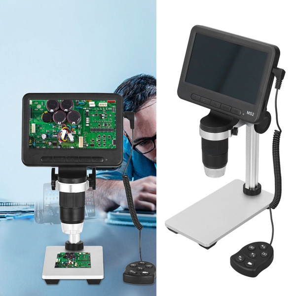 LCD Digital Microscope, Built In Battery 500X‑1000X Magnification 5in ... LCD Digital Microscope, Built In Battery 500X‑1000X Magnification 5in ...