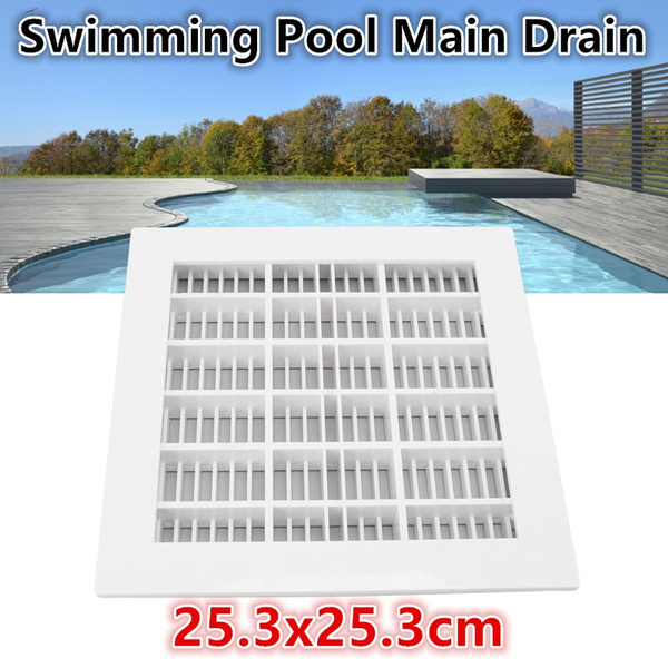 SP‑1031Pool Main Drain 25.3x25.3cm Replacement Pool Main Drain For ...