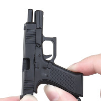 Creatve Mini Tactical Keychain Portable Detachable Pistol Shape Keyring ...