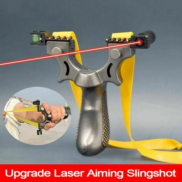 Slingshot Outdoor Hunting Catapult Rubber Sling Shot Band Schieten ...