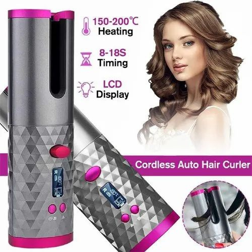 Automatic Hair Curler 6 Temperature & Timer Settings Multi-Function ...