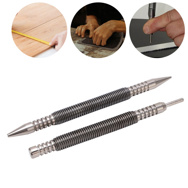 2-Piece Dual Head Combo Nail Setter, Double Ended 1/32 In & 1/16 In ...