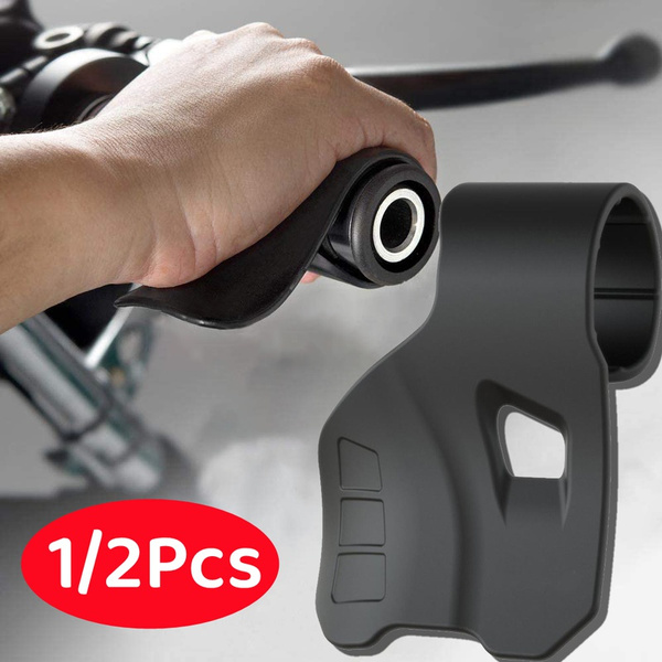 1/2Pcs Universal Motorcycle Throttle Assist Clip Grip Handlebar Cruise ...