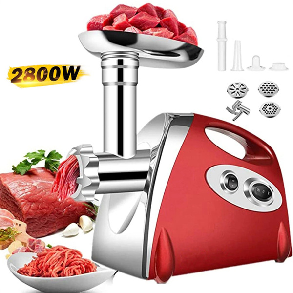 Electric Meat Grinder Sausage Maker with Handle | Wish