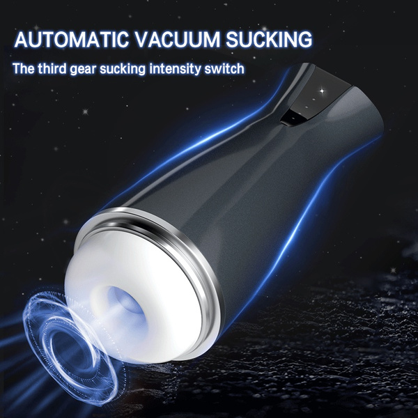 Real Blowjob Masturbations Cup Sex Toys Automatic Vacuum Sucking Male 7404
