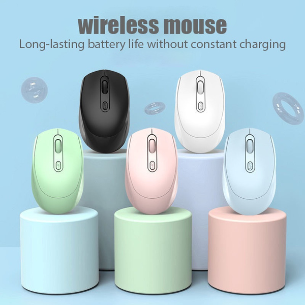 Noiseless Mouse Wireless Rechargeable Bluetooth Mice Power Saving ...