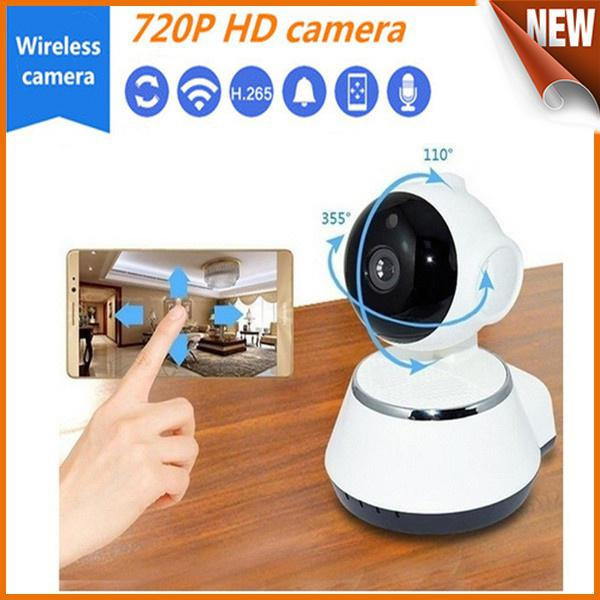 New !!! 720P WiFi Wireless Pan Tilt CCTV Network Home Security IP ...