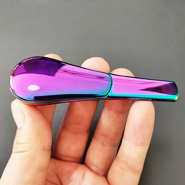 RUNAOT Creative Colorful Portable Metal Spoon Herb Ferromagnetic ...