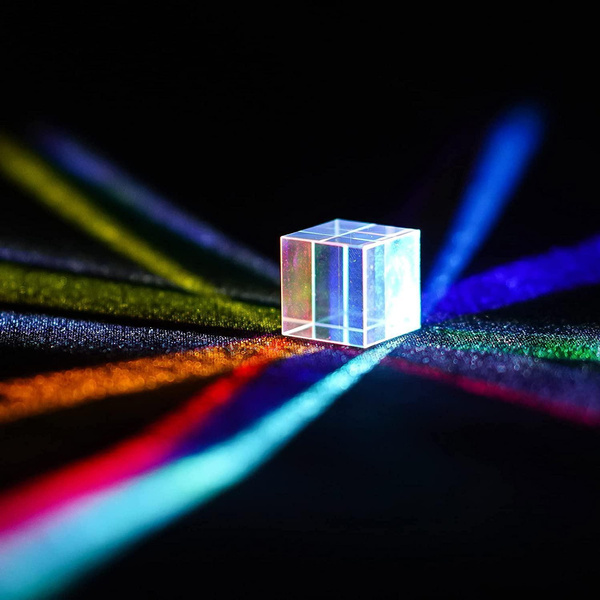 H&D Optical Glass X-Cube Prism RGB Dispersion Prism Physics and ...