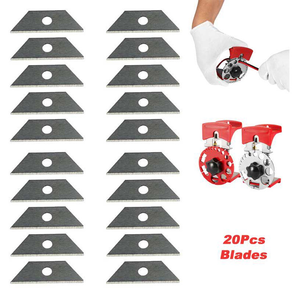 20Pcs PREMIUM Mini Utility Knife Replacement Blade Pack Compatible with ...