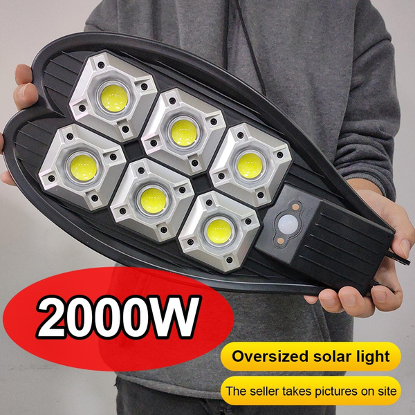 HOTSELLING Large And Bright 6/3 BIG COB LED Solar Power Street Wall ...