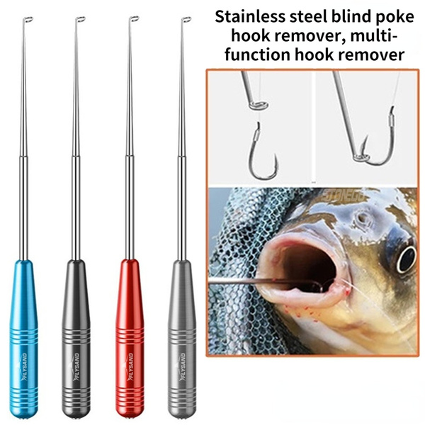 Blind Poke Hook Removal Deep Throat Stainless Steel Hook Removal Hook ...
