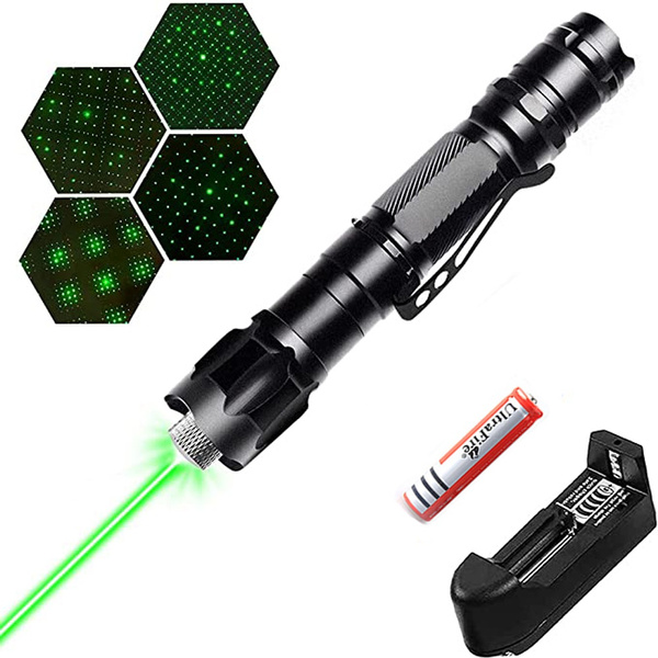 Green Laser Light Pointer High Power Burning Powerful Laserpointer Red