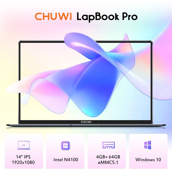 New Arrival CHUWI LapBook Pro 14.1 Inch 1920X1080 IPS Screen Win 10 ...