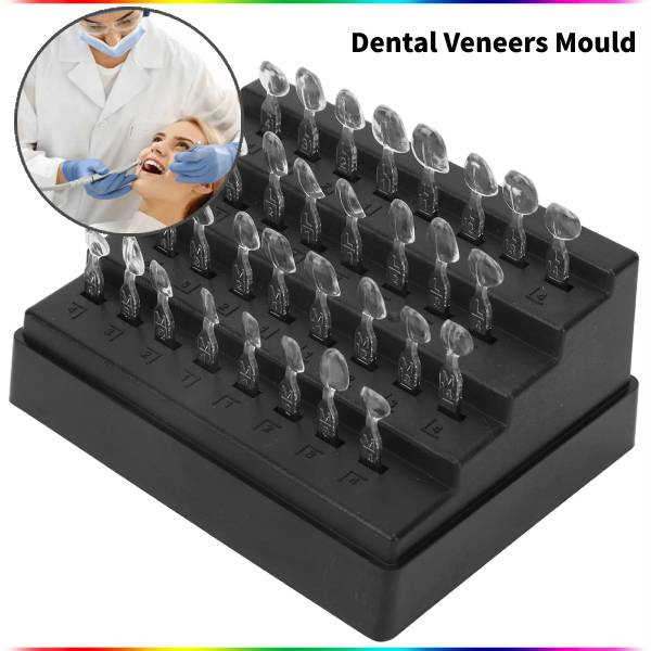 Newest 32pcs Dental Veneers Mould Set Different Shapes Heat Resistance ...