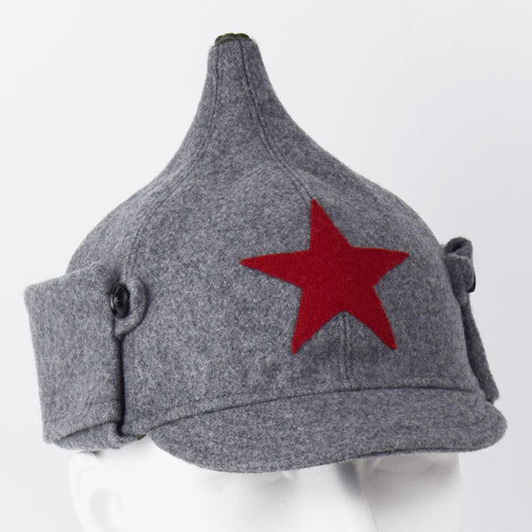 CCCP Budyonny Hat Cavalry Cap World War I Khaki Cotton and Linen Soviet ...