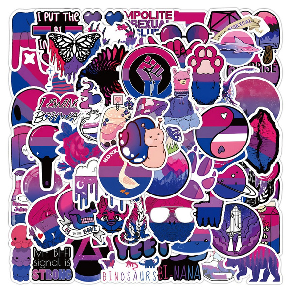 Bisexual Personality Graffiti Sticker Car Trunk Water Glass Sticker | Wish